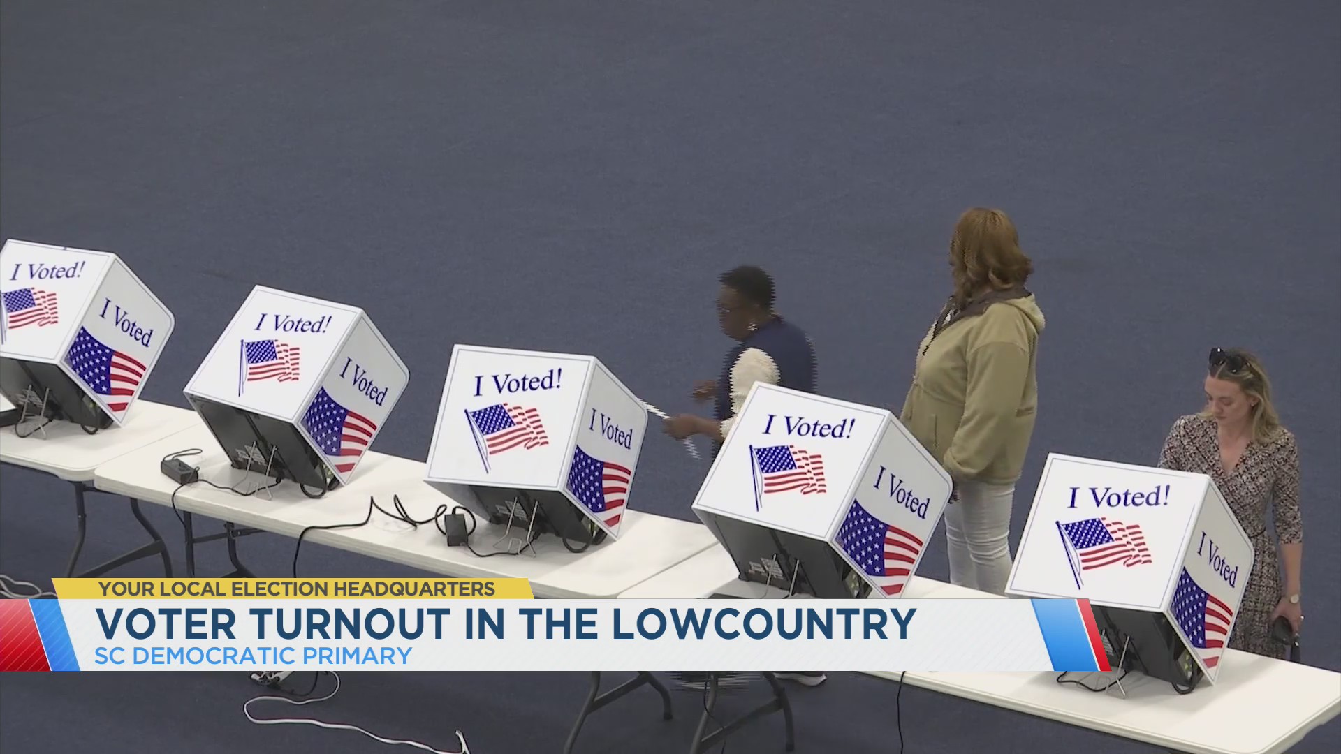 Tracking voter turnout in SC’s Democratic primary – WCBD News 2