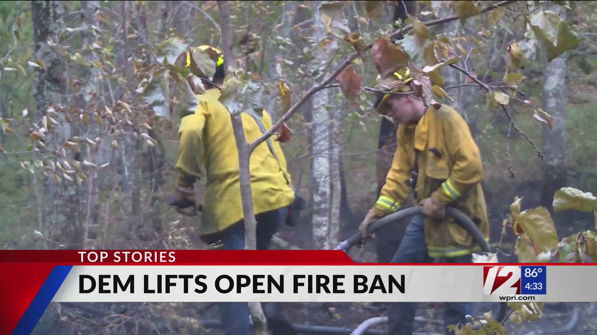 RI DEM lifts open fire ban at state campgrounds – WPRI.com