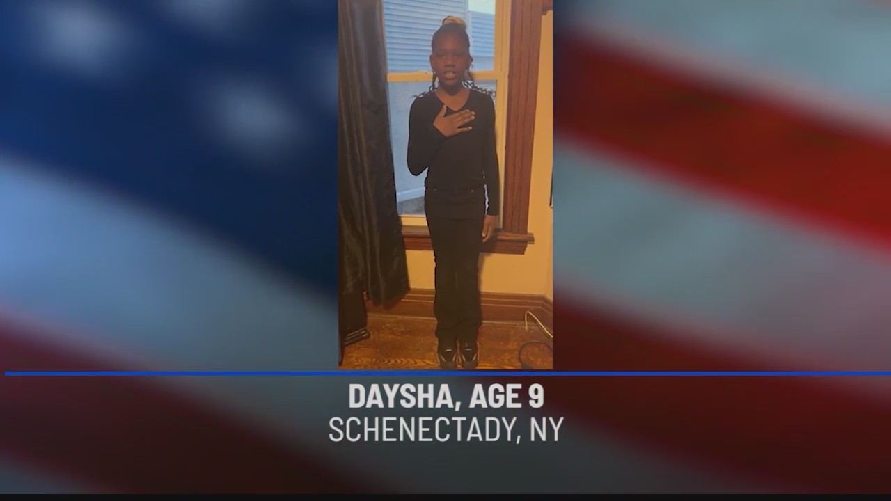 Daysha gives us our daily Pledge of Allegiance! – NEWS10 ABC