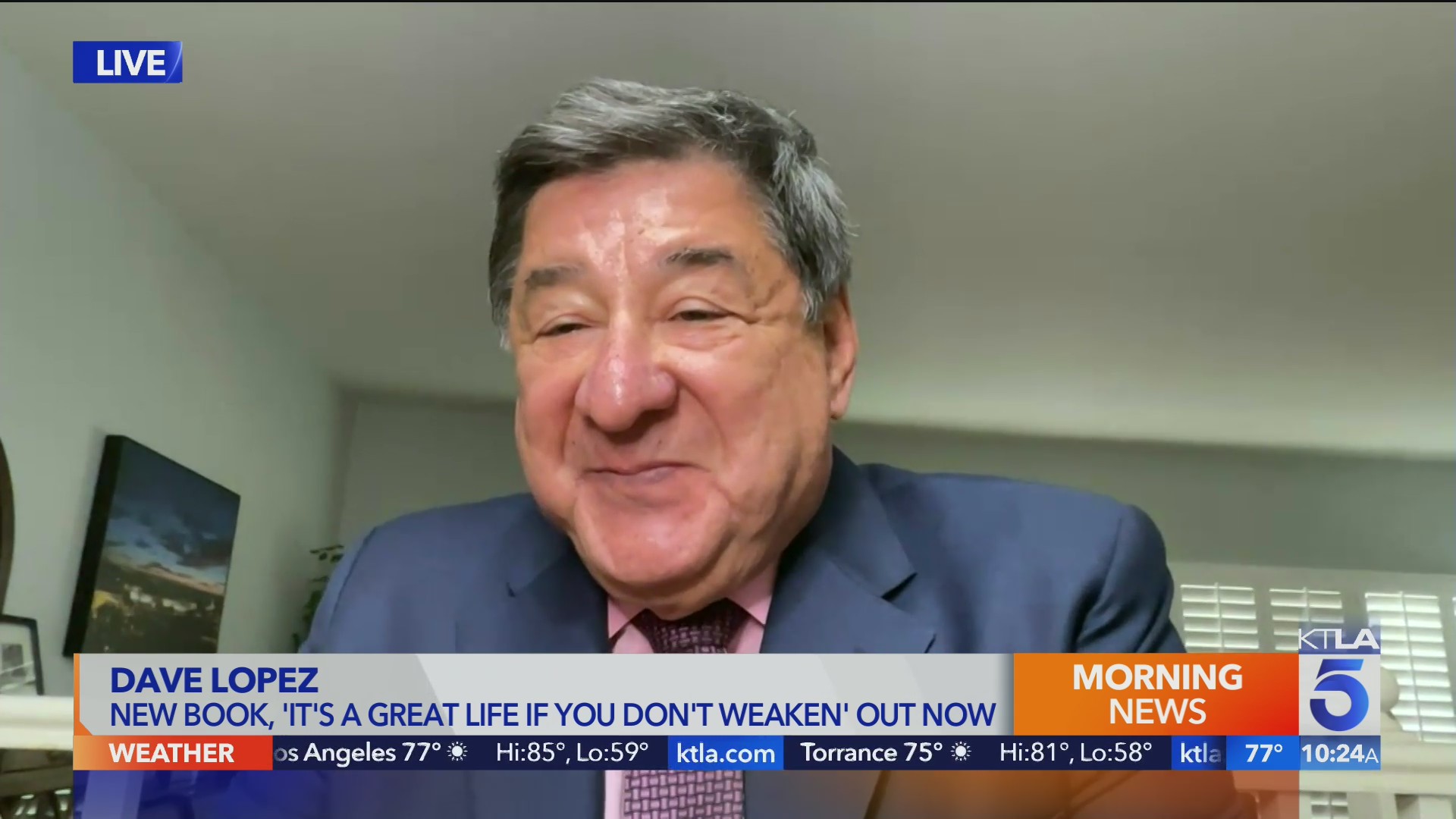 Dave Lopez on his career and new book – KTLA
