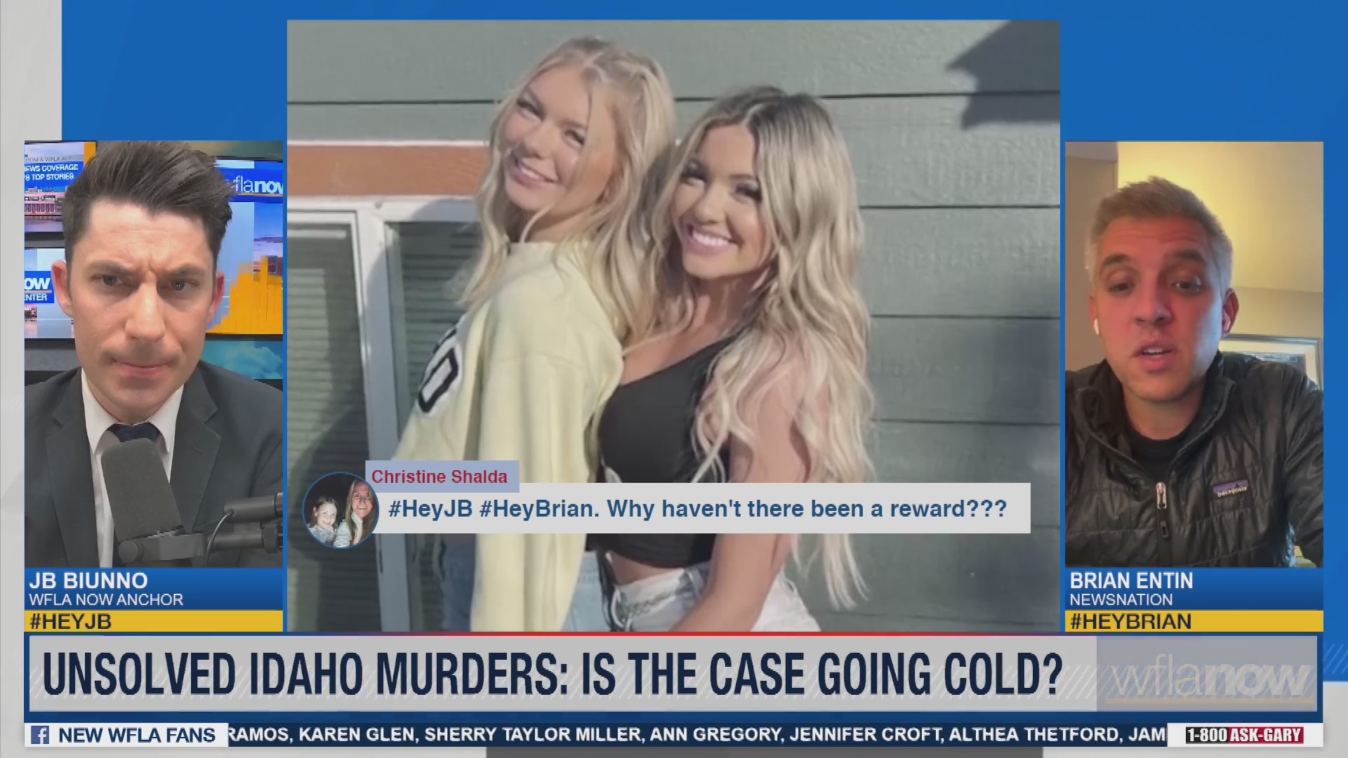 Why no reward in Idaho Murders? NewsNation’s Brian Entin joins #HeyJB ...