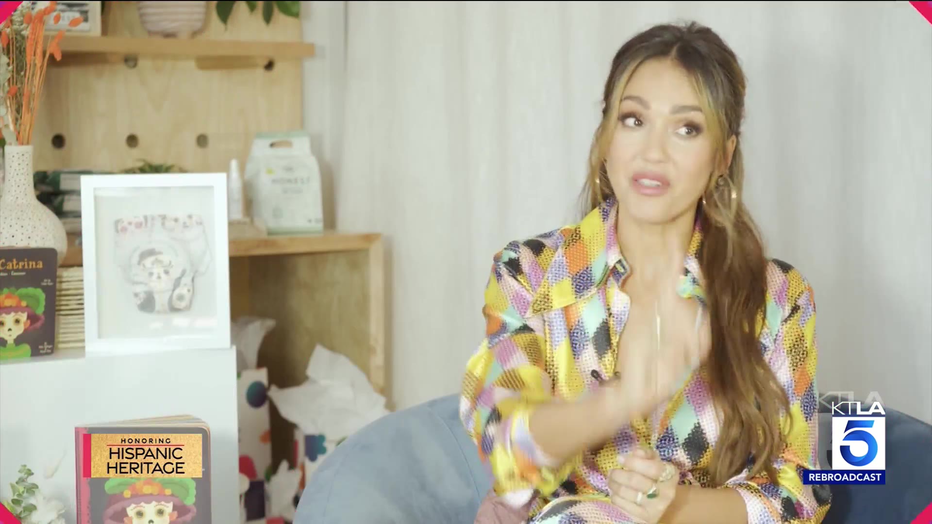 Megan Telles sits down with Jessica Alba for Hispanic Heritage Month – KTLA