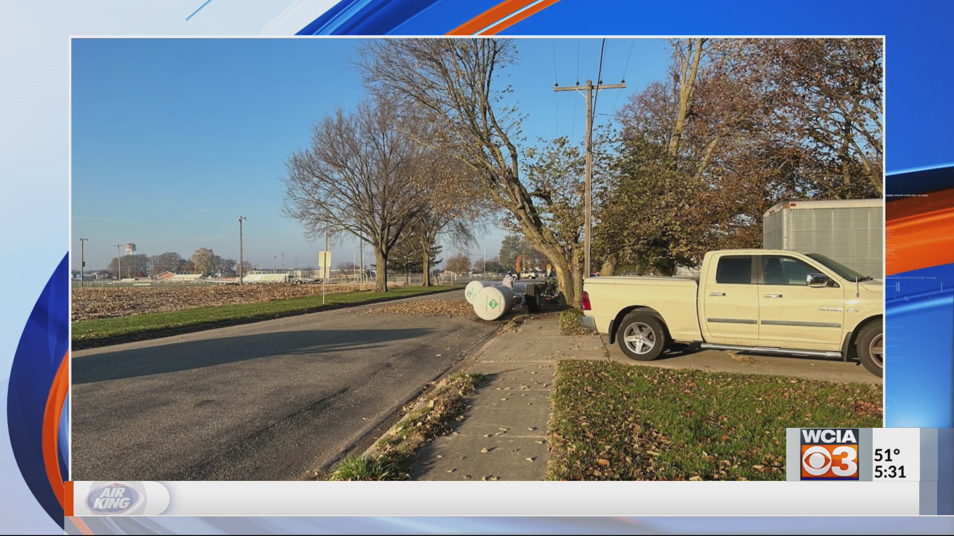 UPDATE: Officials share more details on contained anhydrous leak in ...