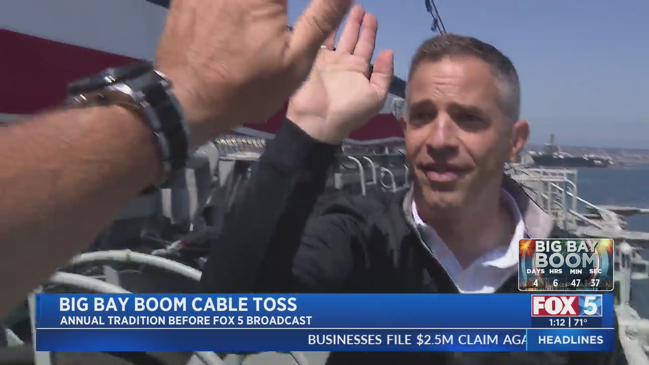Big Bay Boom: Annual Cable Toss, Part 4 – FOX 5 San Diego
