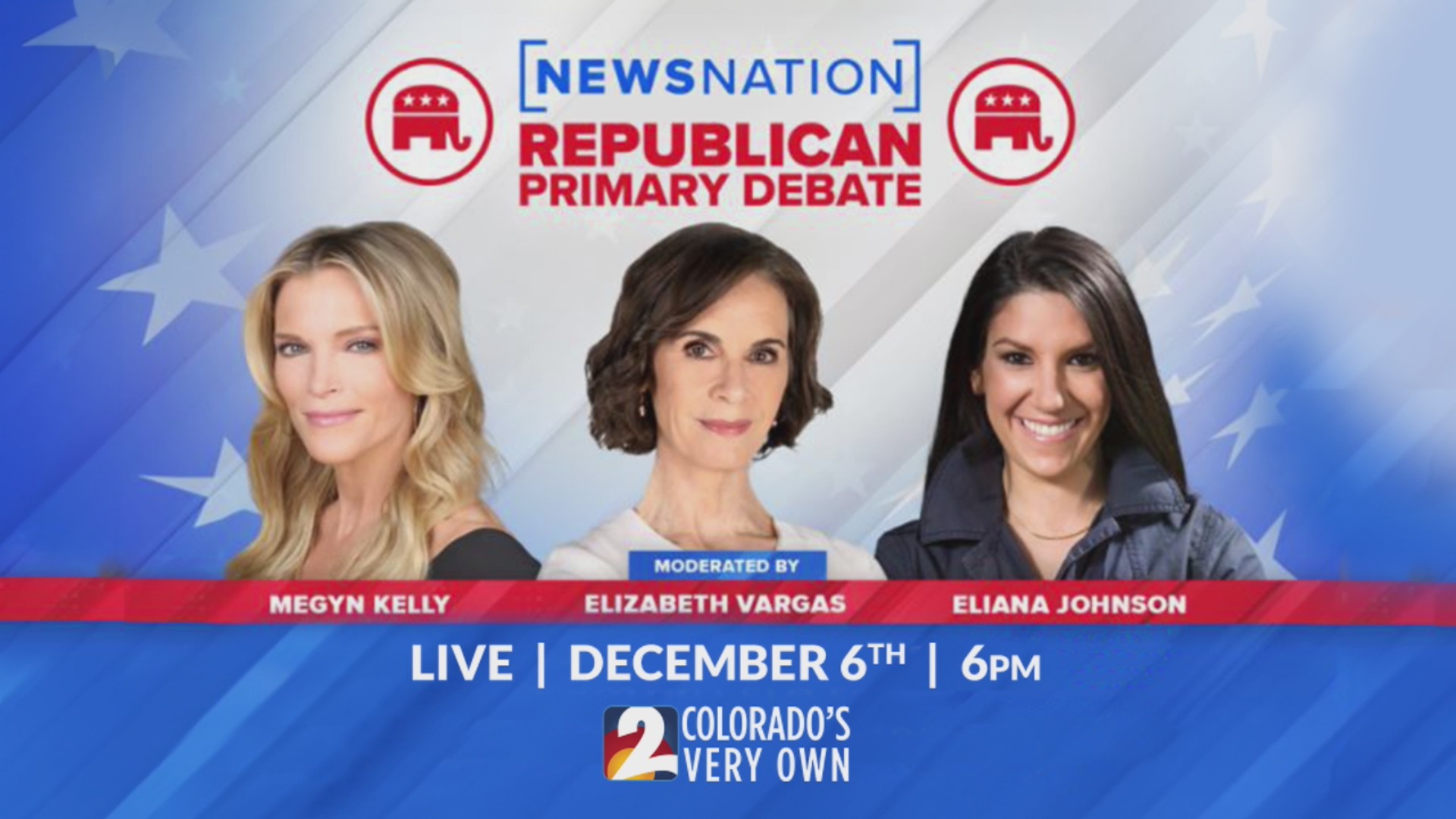 Fourth GOP primary debate Wednesday night on Channel 2 – FOX31 Denver