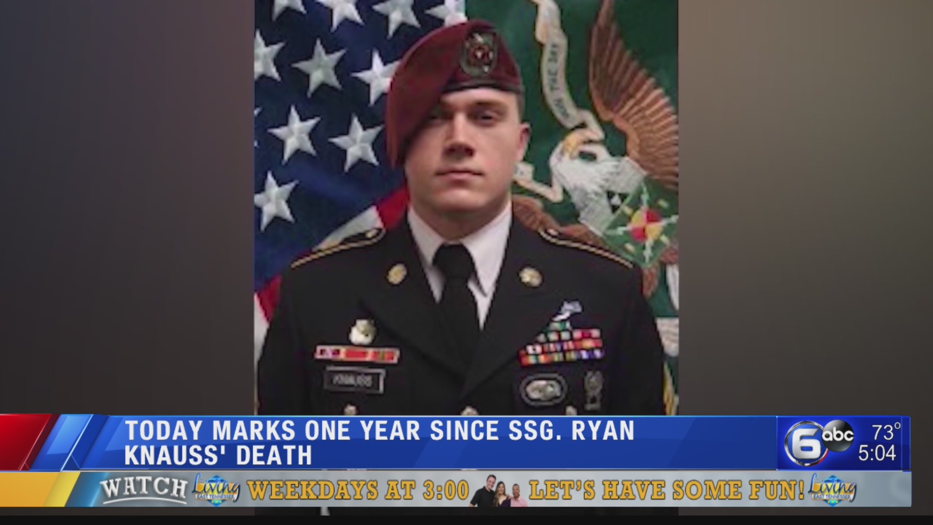 One year since SSG Ryan Knauss, 12 others killed in action in ...