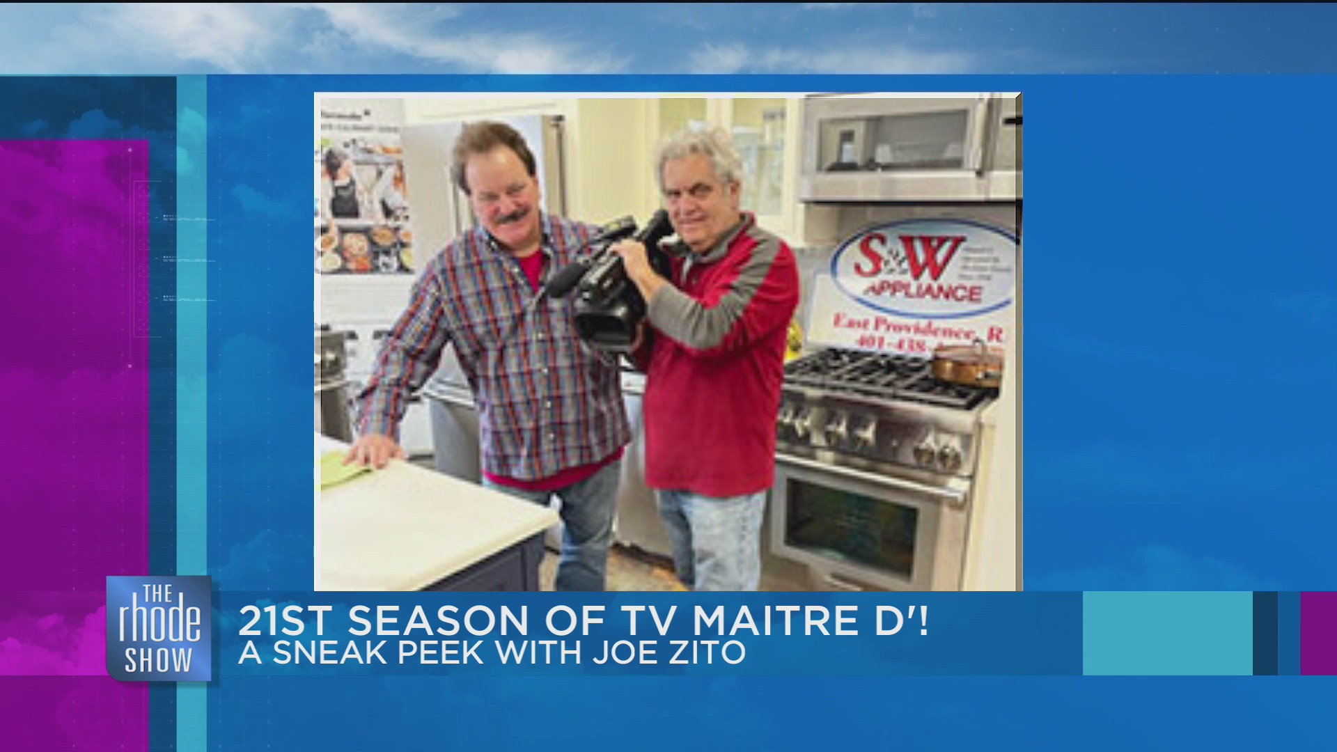 Joe Zito is back for Season 21 of The TV Maitre d’! – The Rhode Show ...