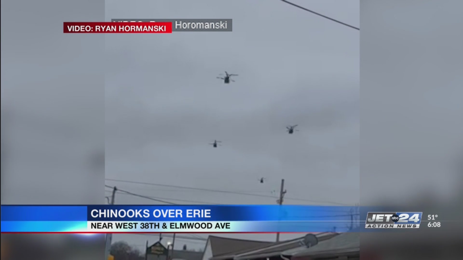Erie residents capture helicopter fly-over – WJET/WFXP/YourErie.com