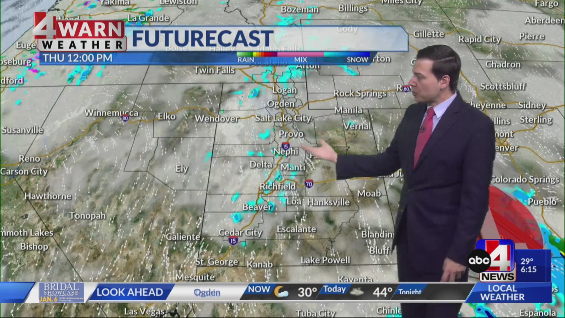 Rain and snow arrives in Utah, bringing clear air – ABC4 Utah