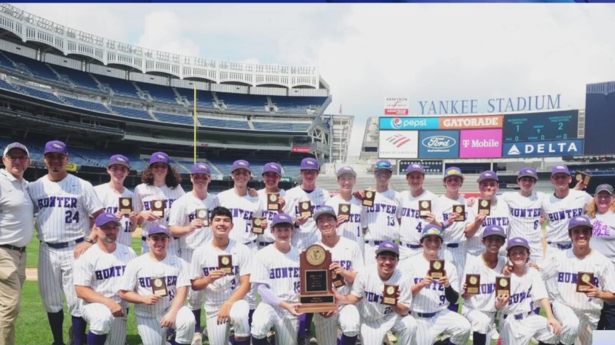 Hunter College HS celebrates baseball championship win – PIX11