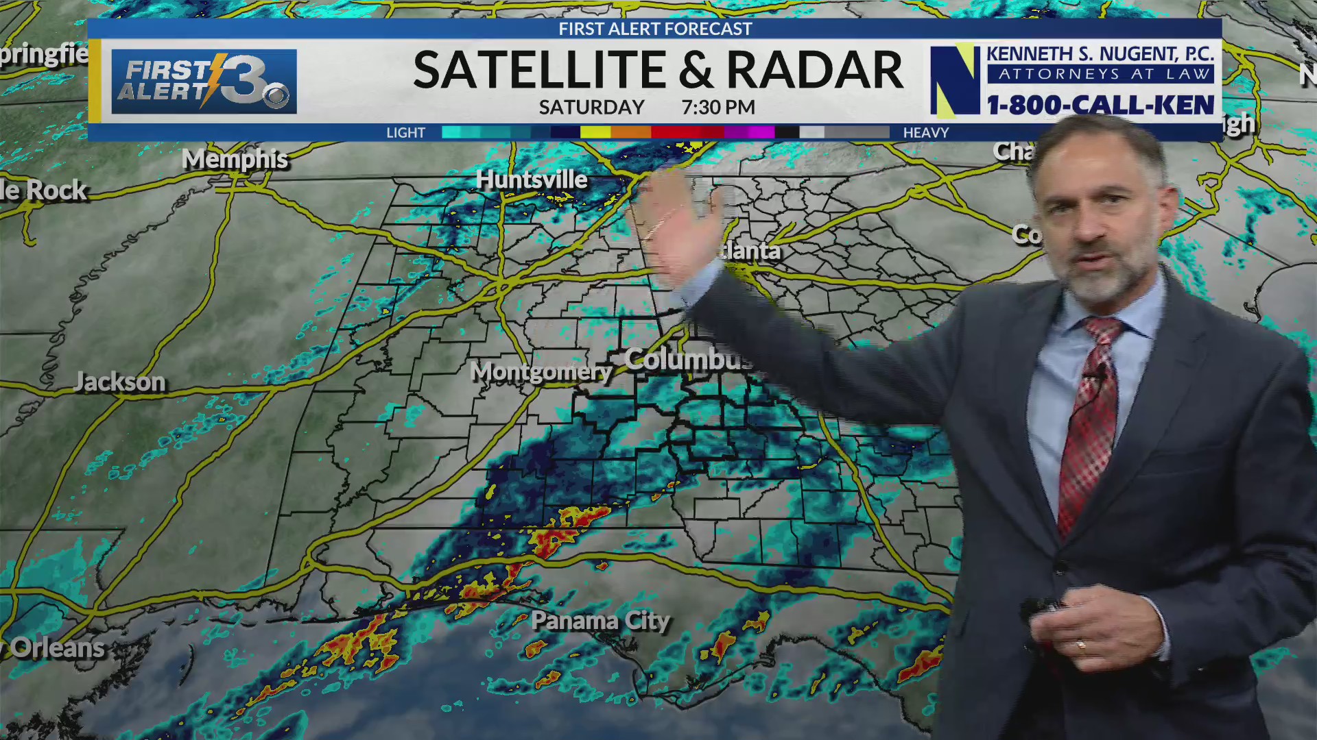 Bob’s Saturday 7:30 Weather Update – WRBL