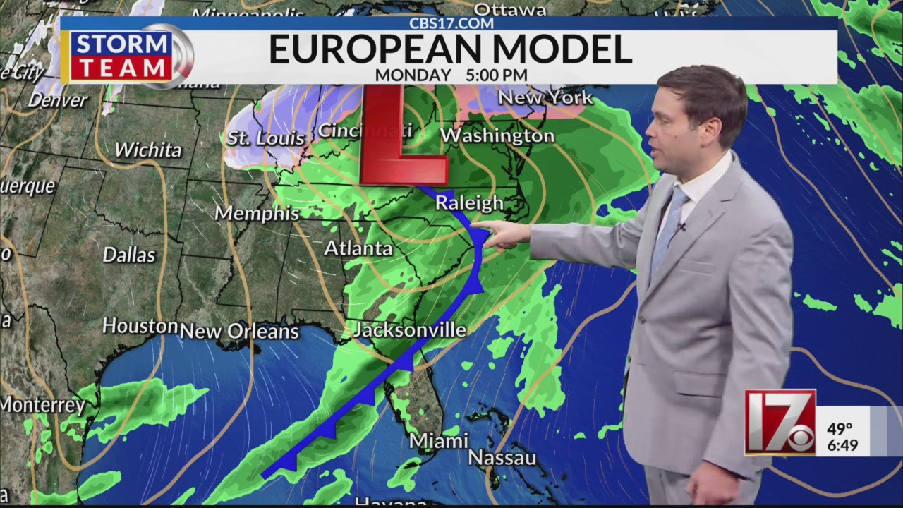 Lance Blocker’s Sunday night weather forecast – CBS17.com