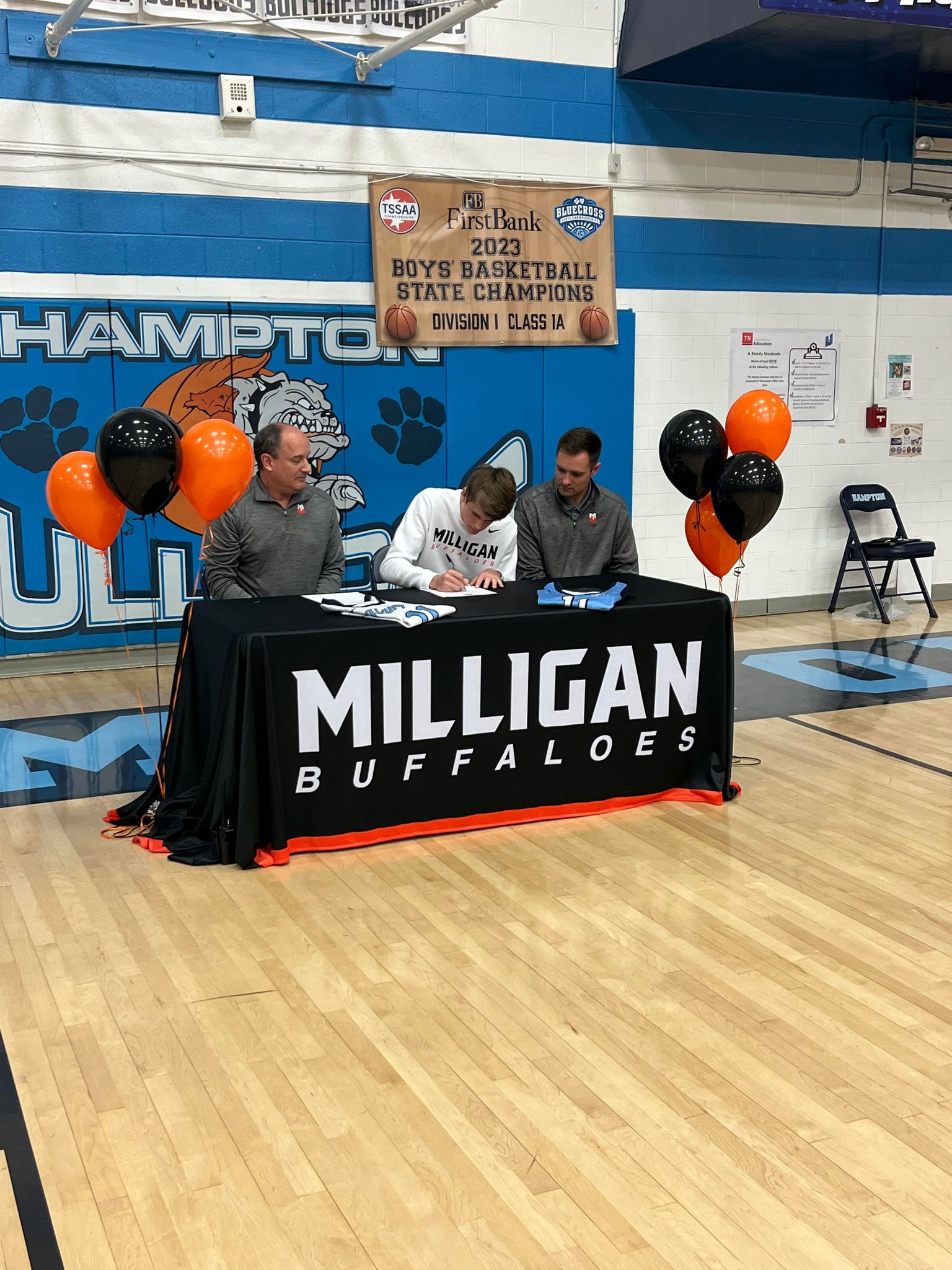 Hampton’s Buckles signs with the Milligan basketball team – WJHL | Tri ...