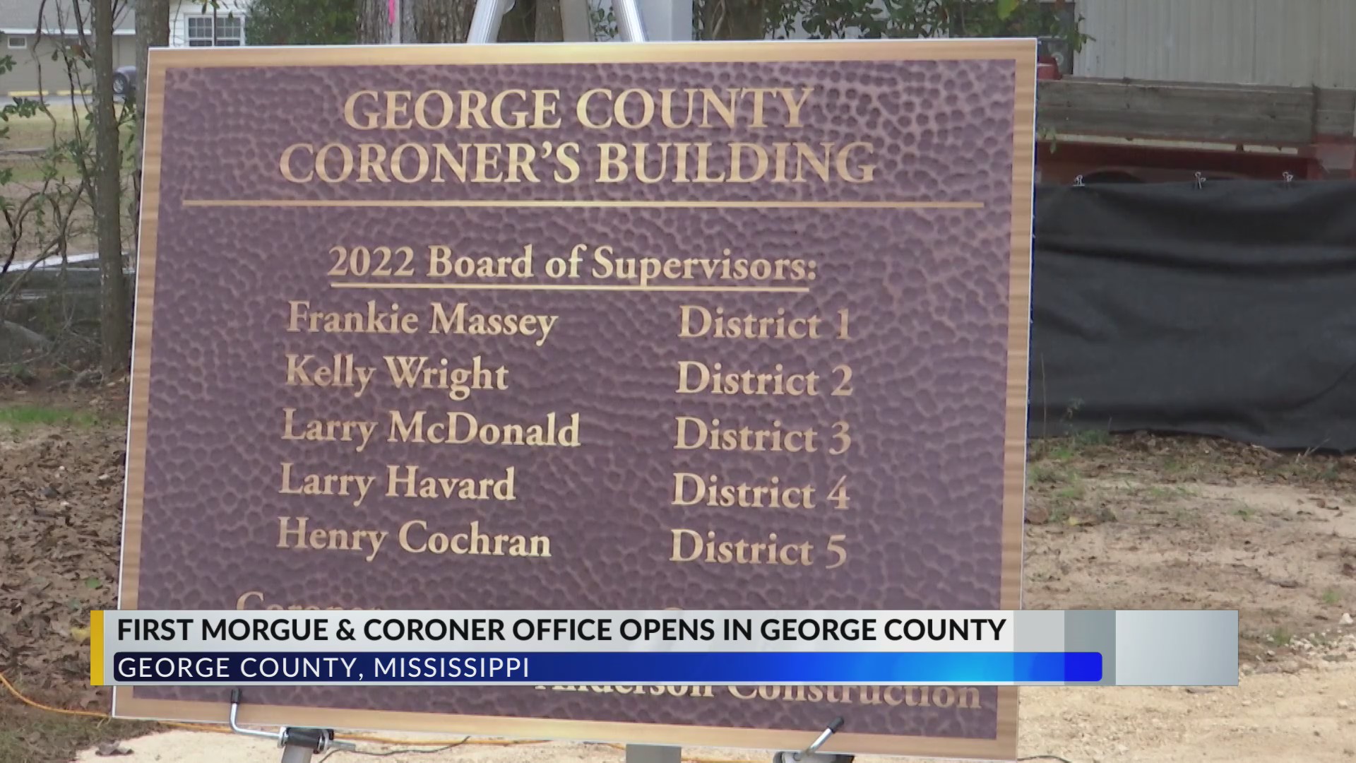 First George County morgue and coroner’s office complete – WKRG News 5