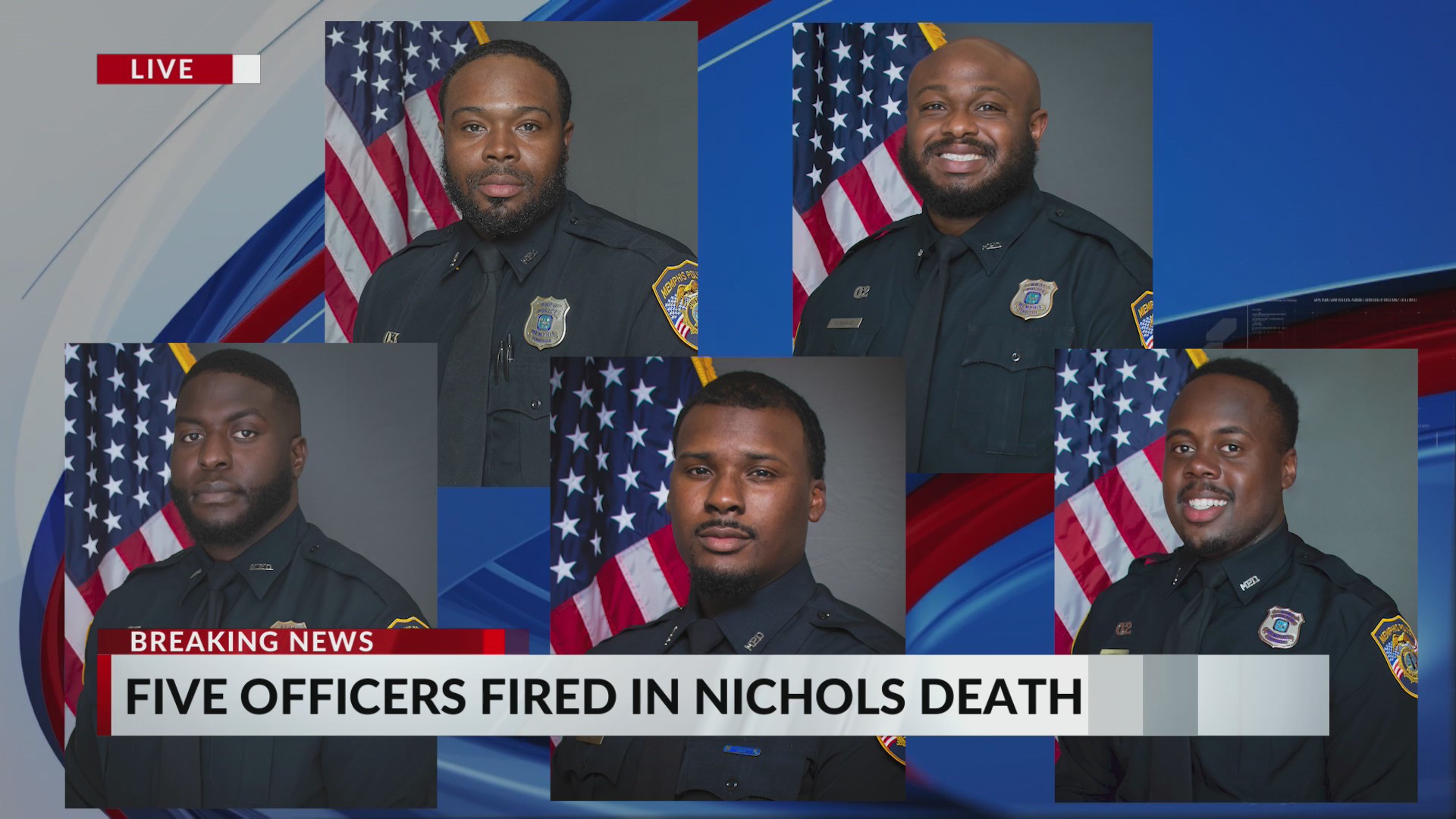 Five officers fired in Nichols’ investigation – WREG.com