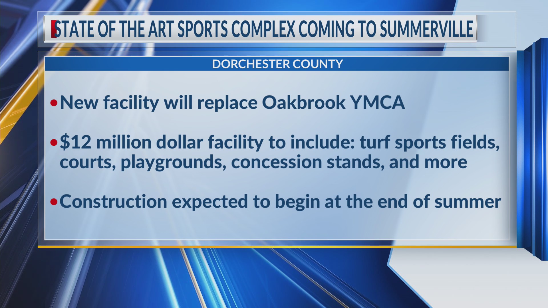 $12 million ‘state-of-the-art’ sports complex set to replace Oakbrook ...