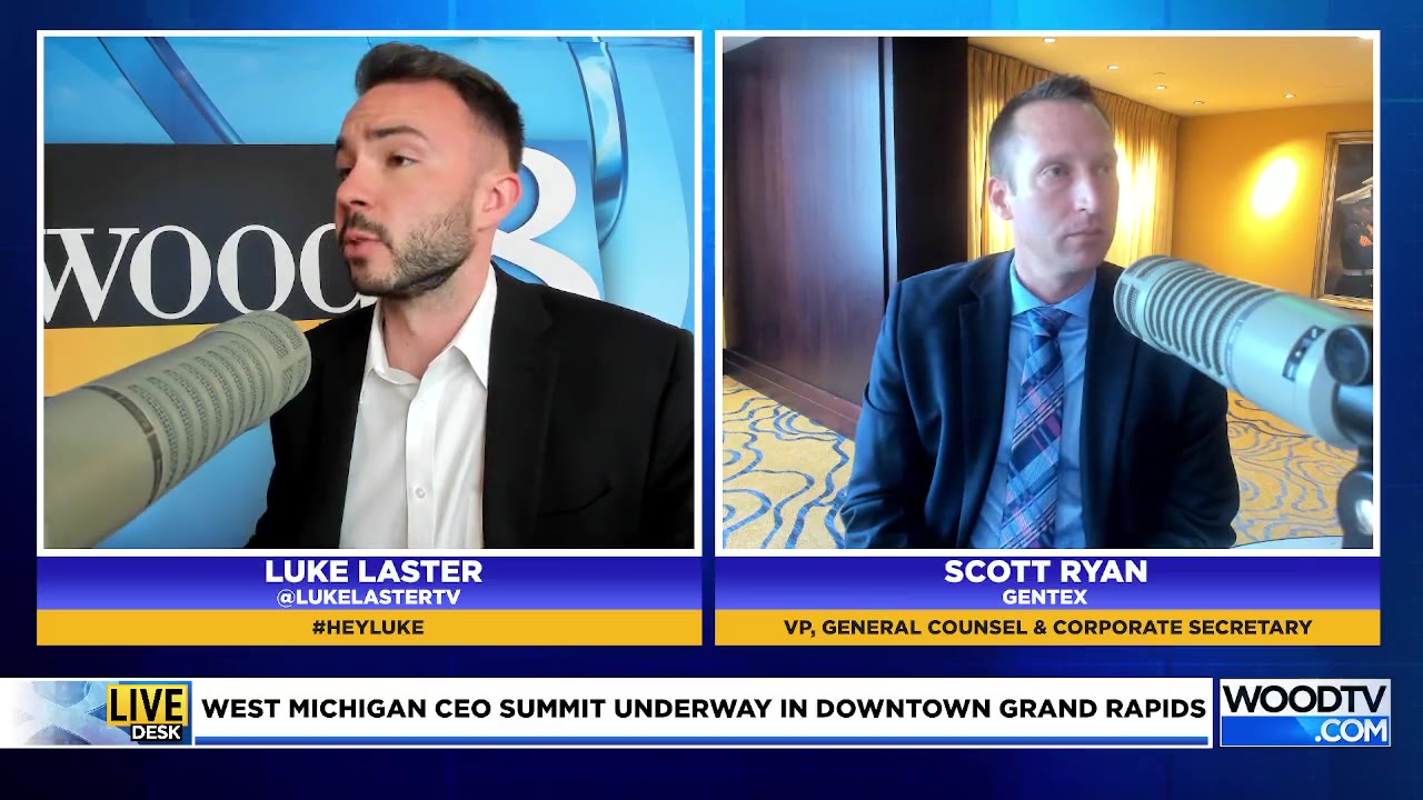 West Michigan CEO Summit: Gentex’s Scott Ryan – WOODTV.com