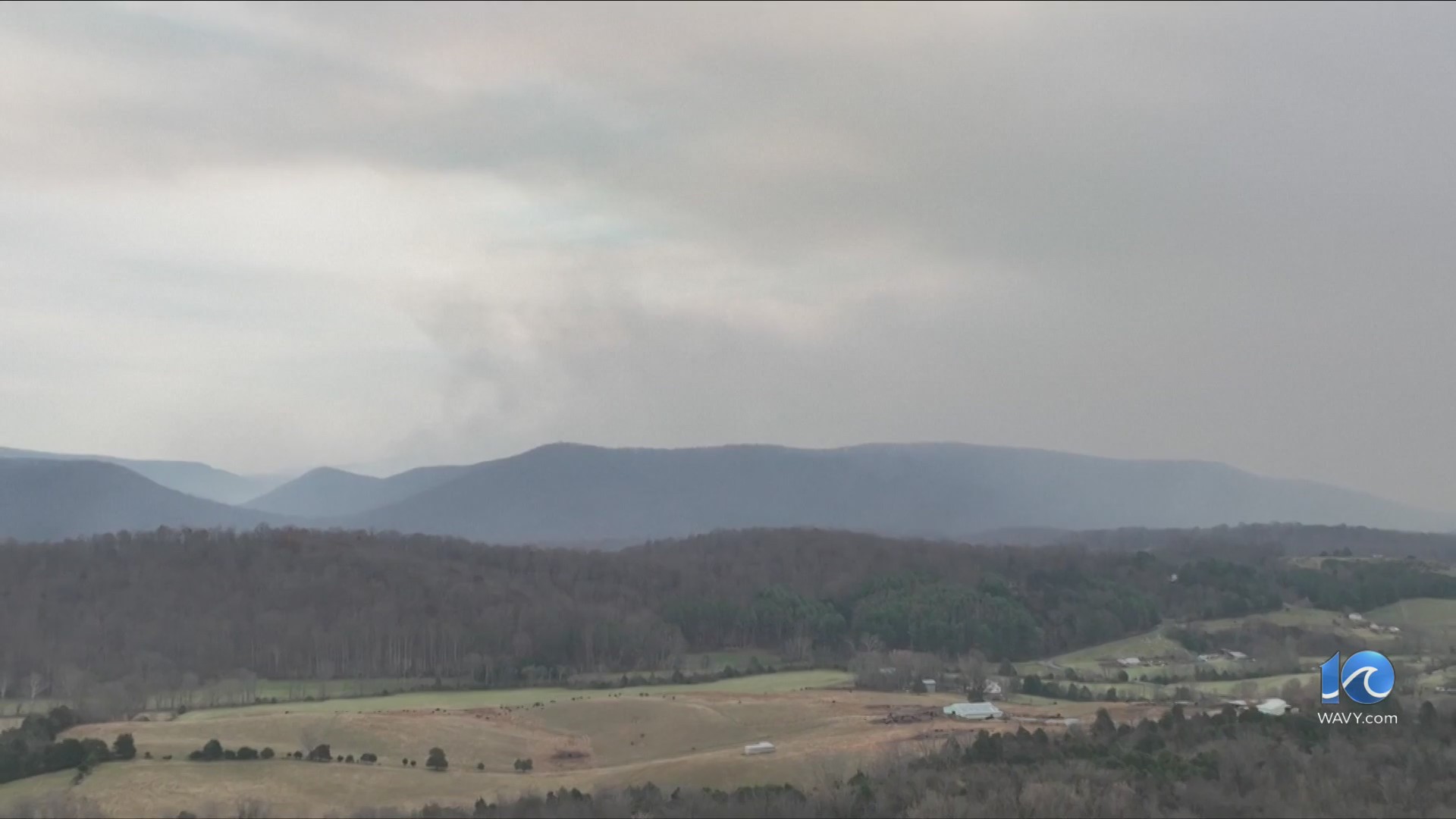 Bedford County wildfire now 33% contained – WAVY.com