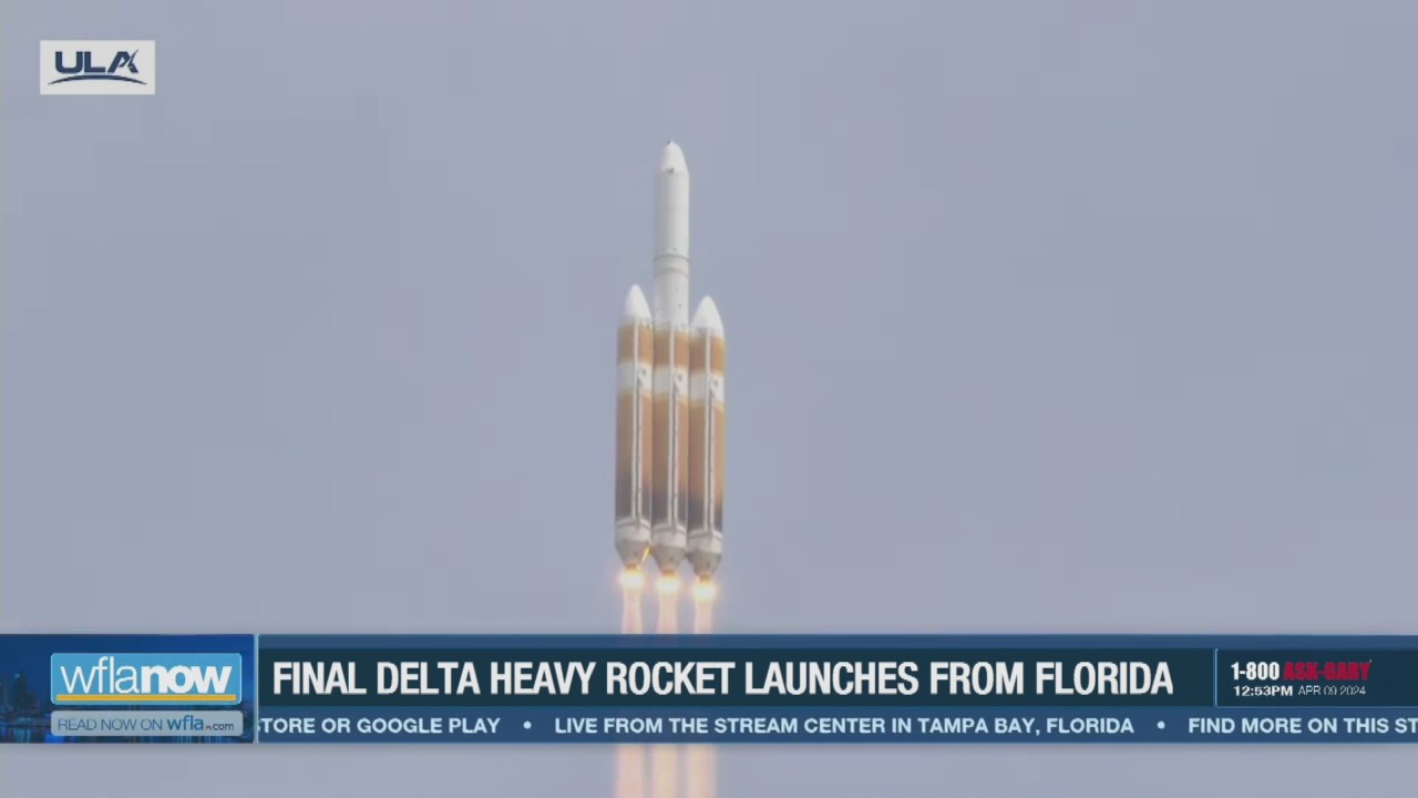 Final Delta IV Heavy rocket launches from Florida – WFLA