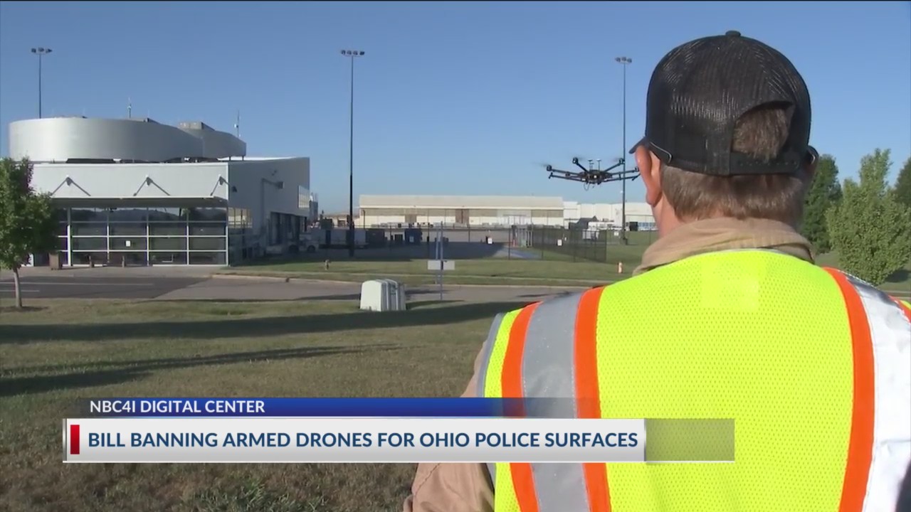 Drones with guns: Ohio bill would ban police from flying with lethal ...