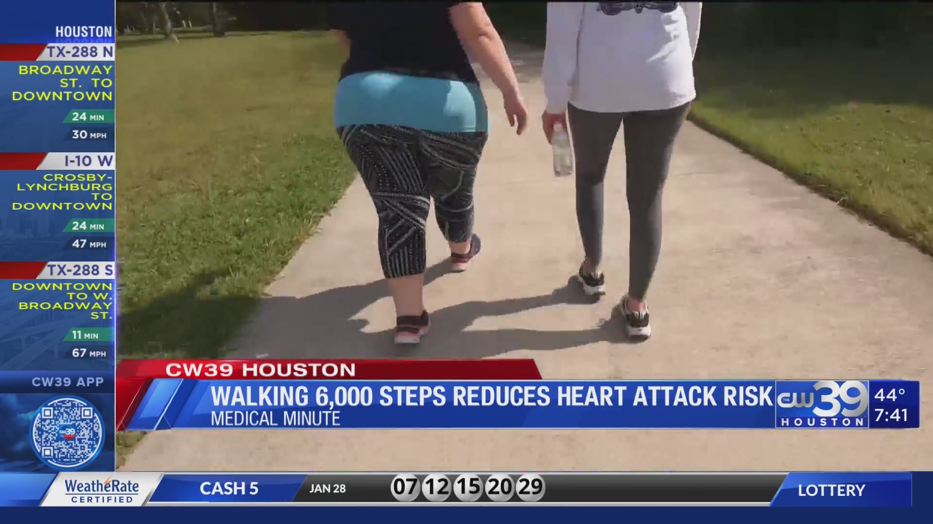 Walk this many steps cuts heart attack risk in half – Medical Minute ...