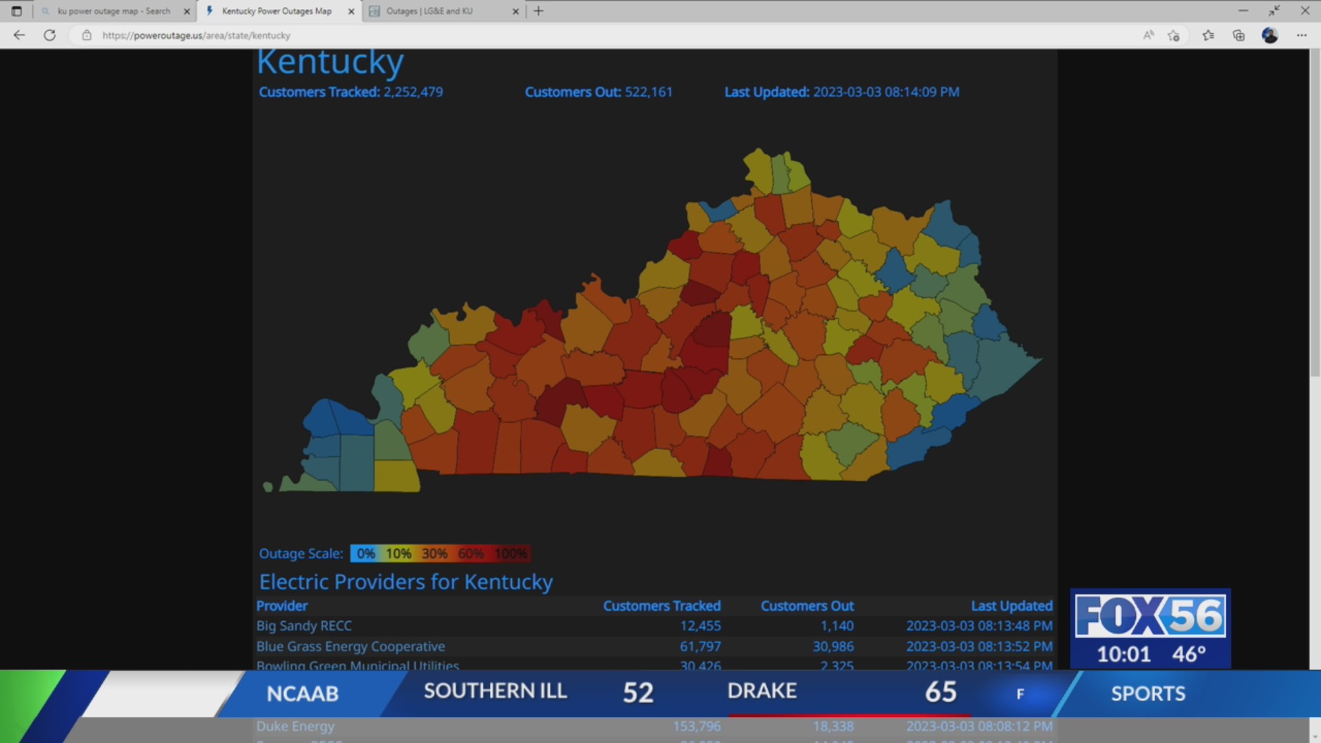 Latest updates regarding the widespread power outages in Kentucky – FOX ...