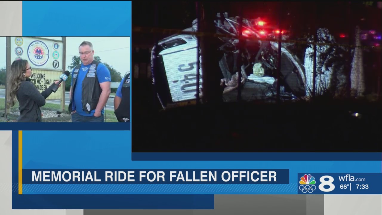 Bikers honor TPD officer killed in line of duty – WFLA