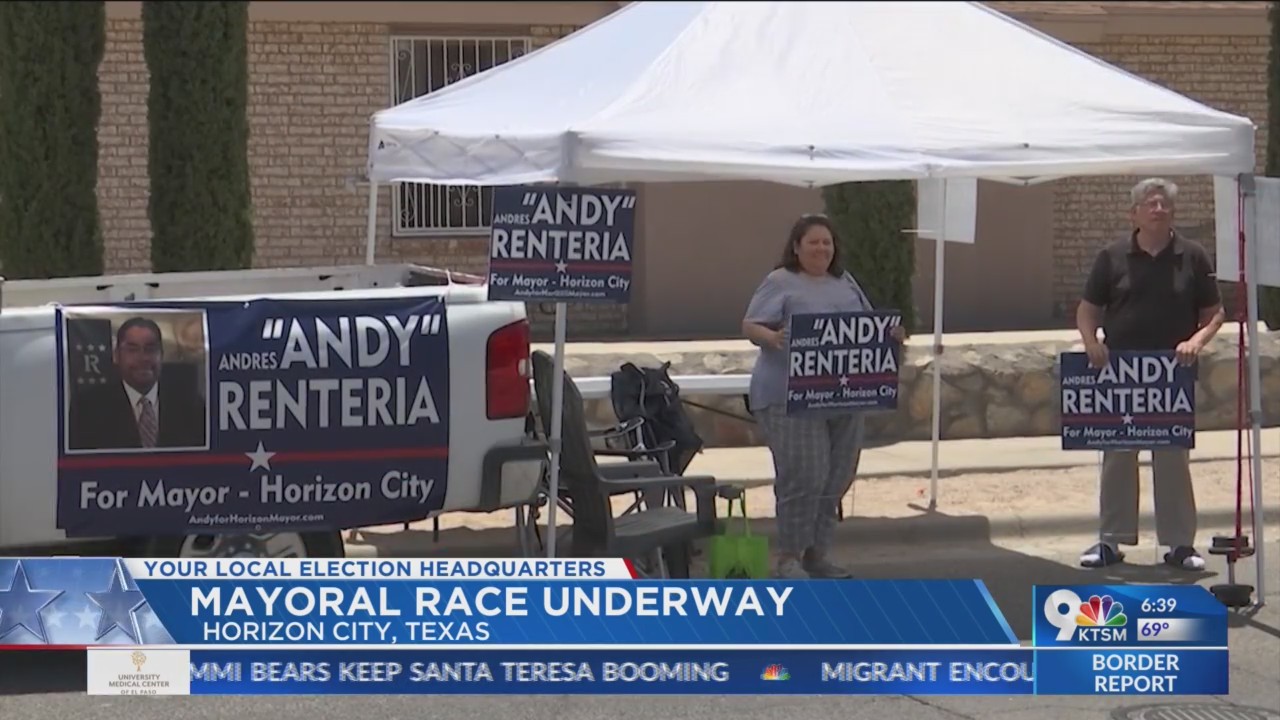 Early voting wrapping up in Horizon City mayor runoff – KTSM 9 News