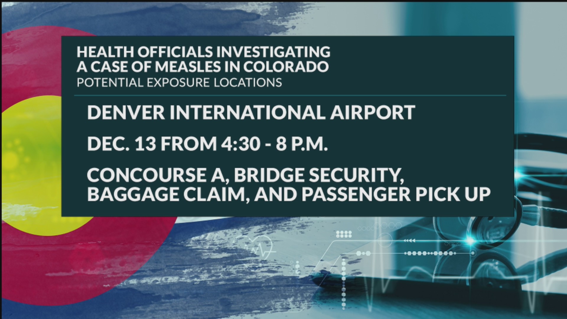 Measles case confirmed in Colorado – FOX31 Denver