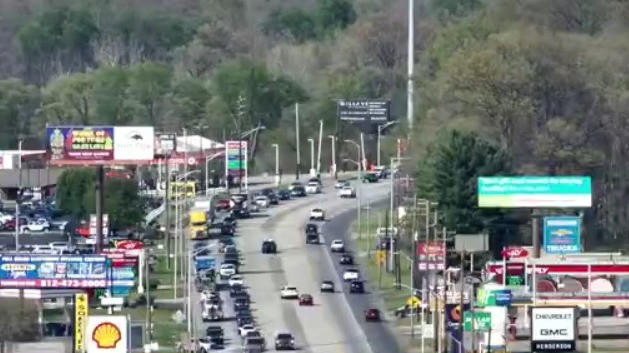 Eclipse visitors head home, temporarily jamming roads with traffic ...