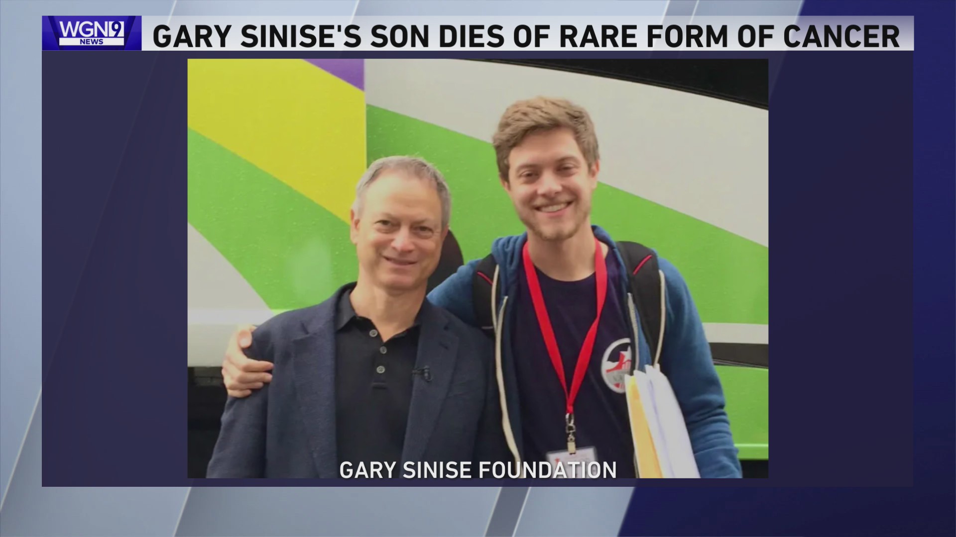 Gary Sinise’s son Mac dies from rare cancer at 33 – WGN-TV