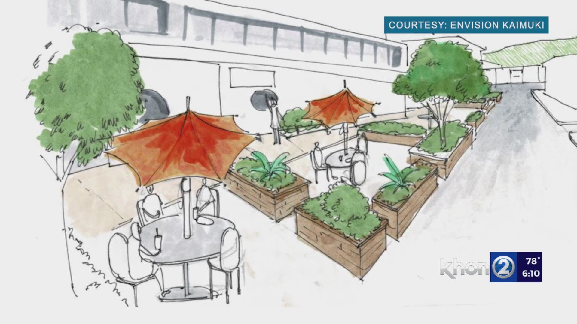 Kaimuki Street could become pedestrian mall – KHON2