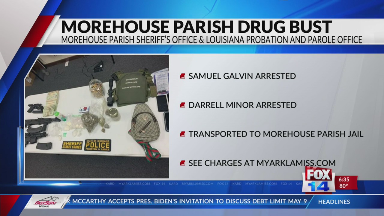 2 men arrested in Morehouse Parish drug bust, deputies say – KTVE – myarklamiss.com