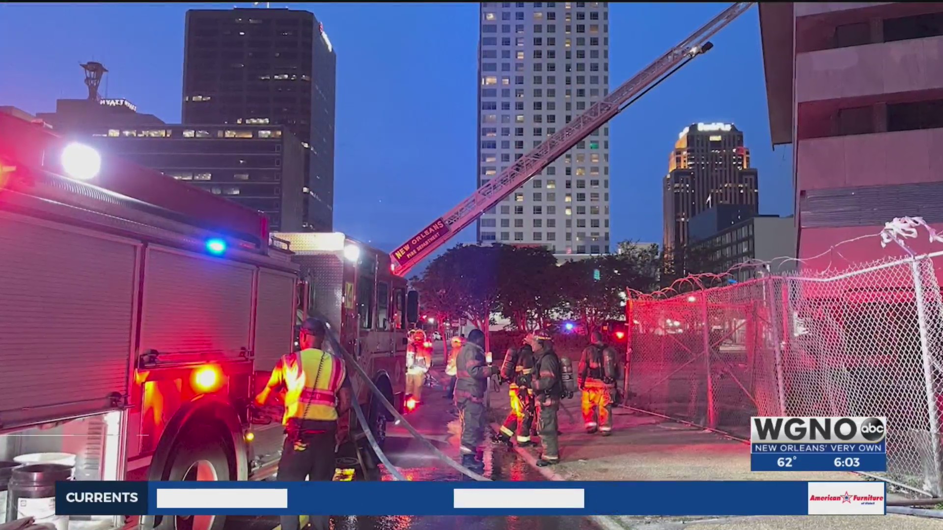 NOFD responds to fire at Plaza Towers – WGNO