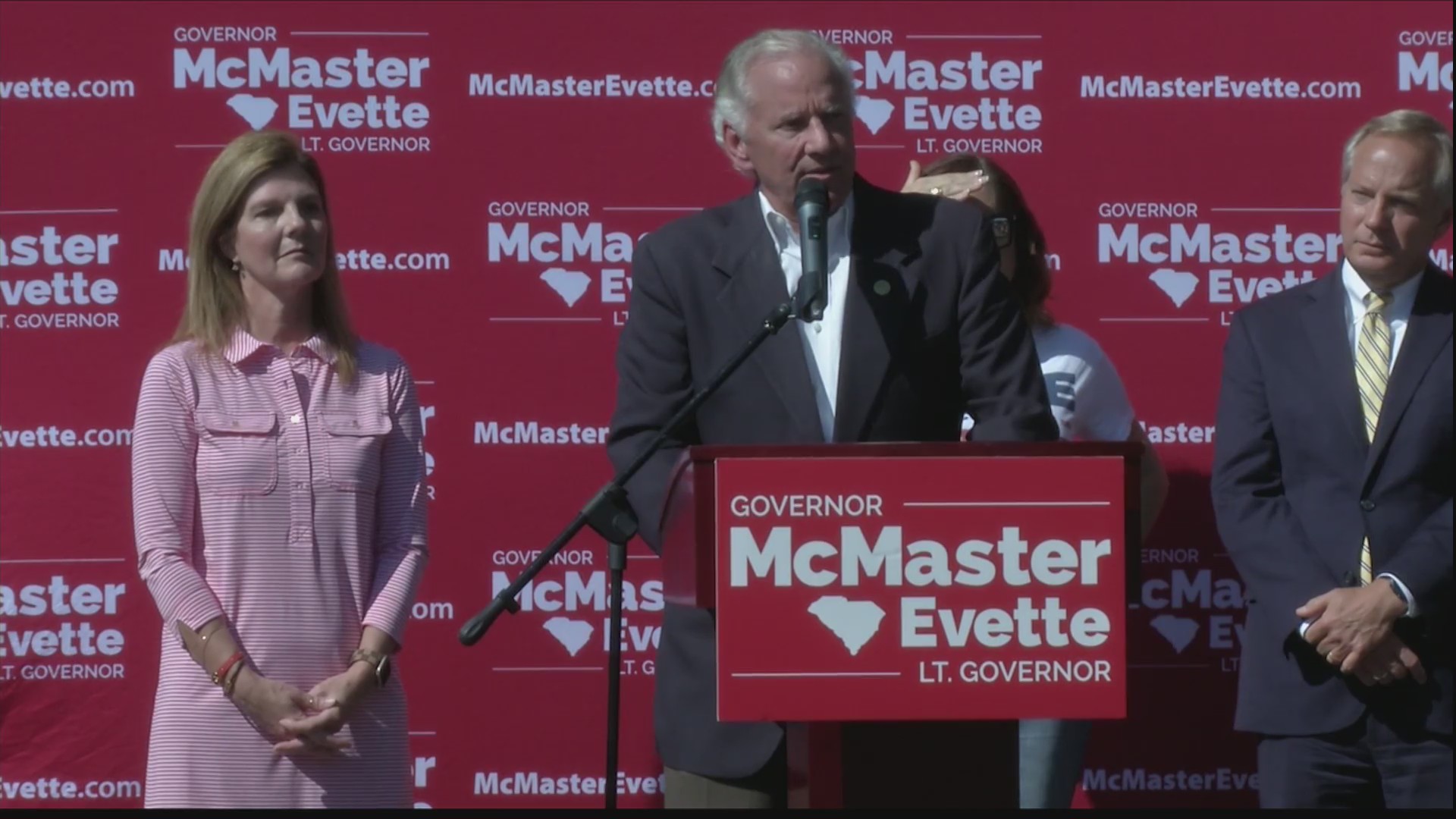 McMaster talks economy, abortion bill at campaign event in the ...