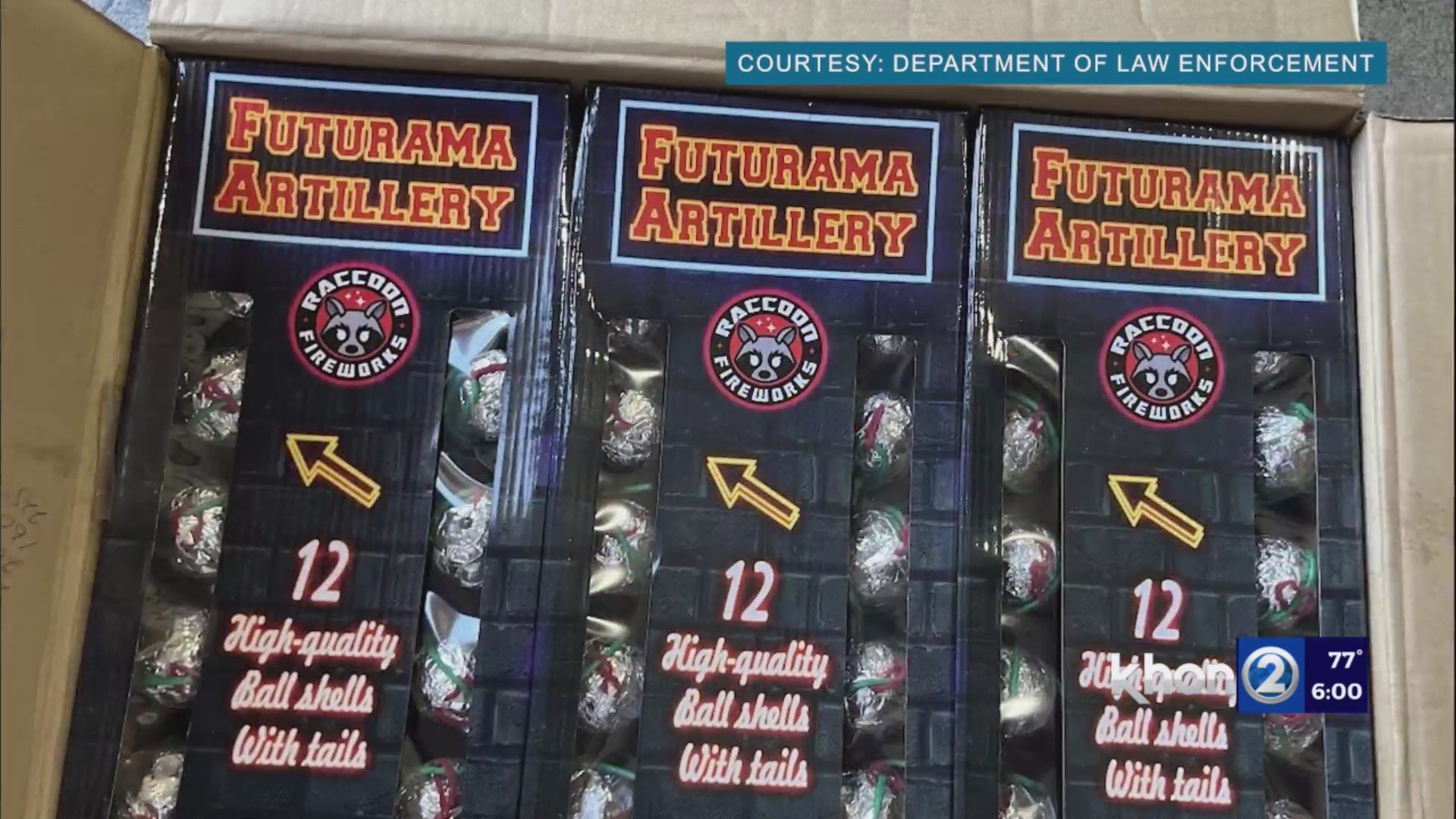 Law enforcement makes third big bust of illegal fireworks in two weeks ...