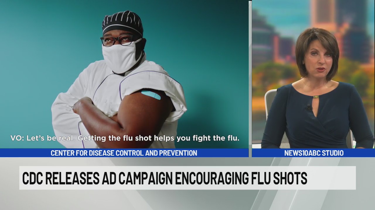 CDC releases ad campaign encouraging flu shots – NEWS10 ABC