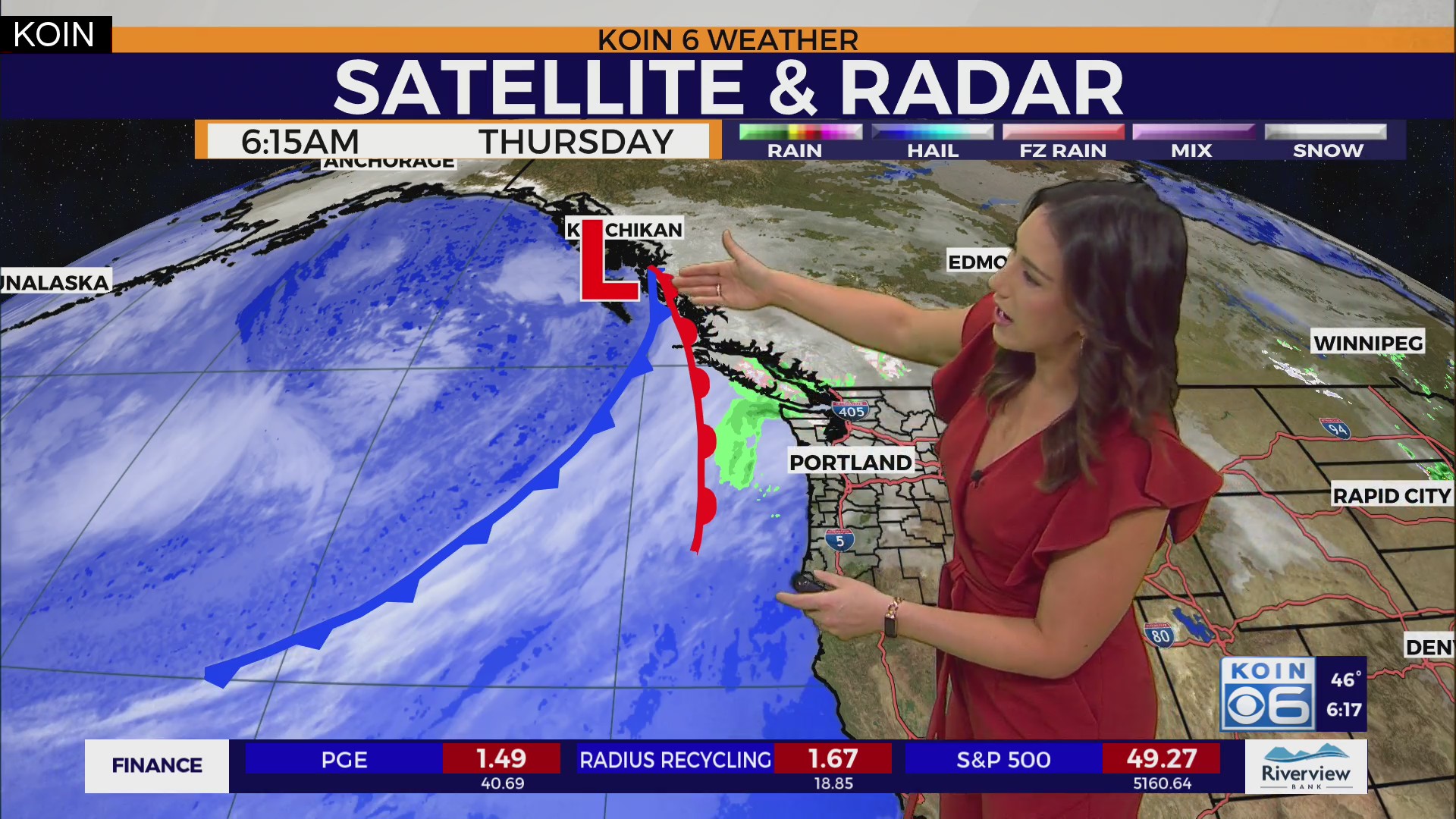 Weather forecast: Showers return to Portland as we wrap up the work ...