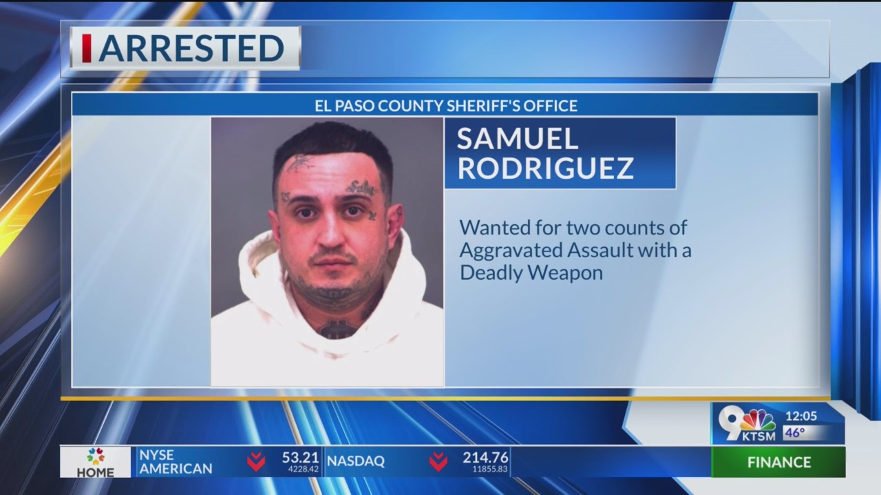 Accused gang member Samuel Rodriguez arrested for two counts of aggravated assault with a deadly ...