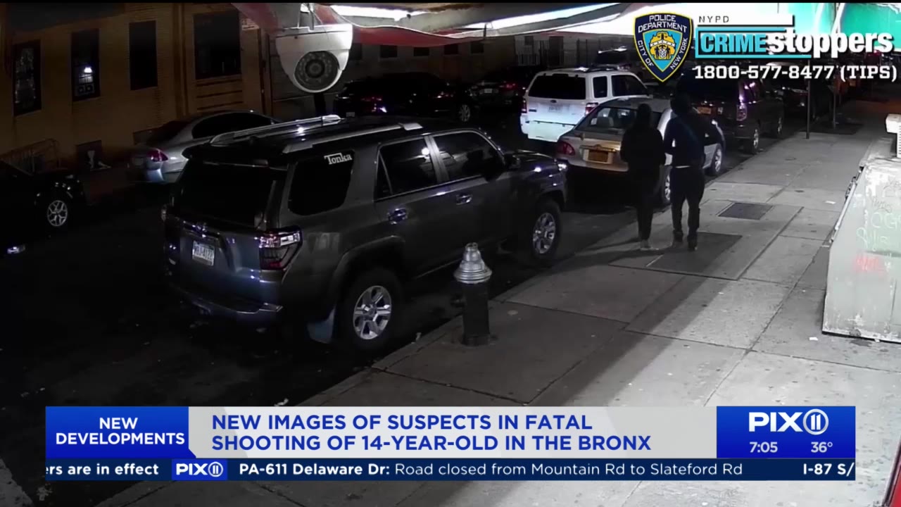 NYPD issues new video of suspects in fatal Bronx shooting of teenager ...
