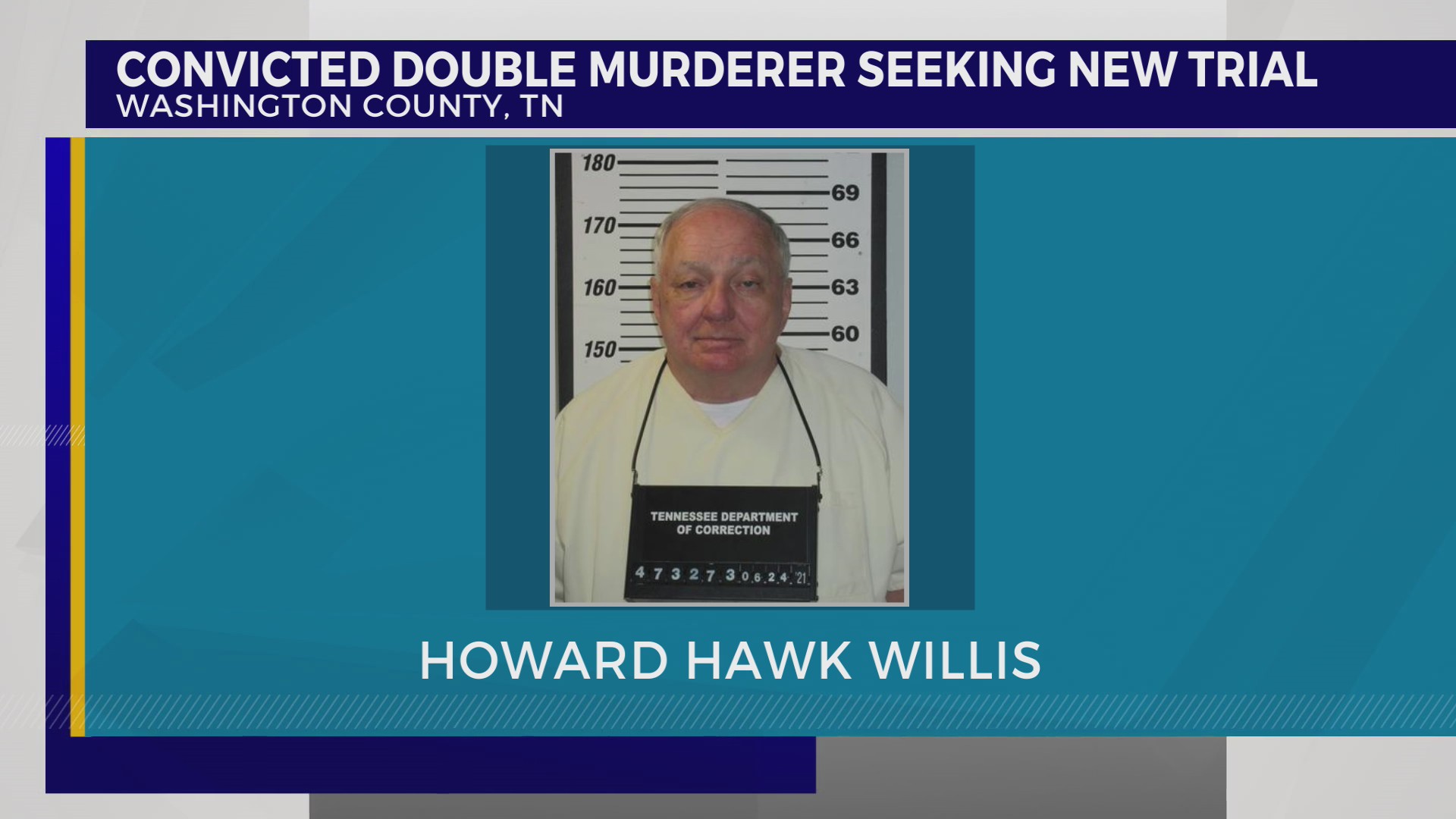Tennessee death row inmate Howard Hawk Willis appears in court – WJHL ...