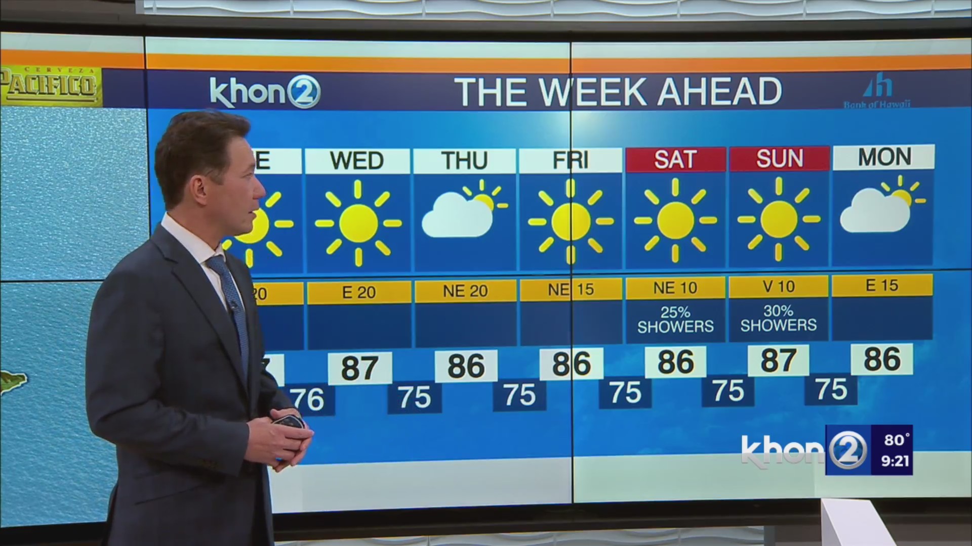 Justin Cruz’s Weather Forecast 9-5-22 – KHON2