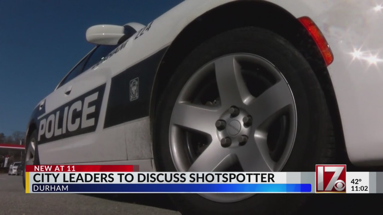 Durham city leaders to discuss Shotspotter – CBS17.com