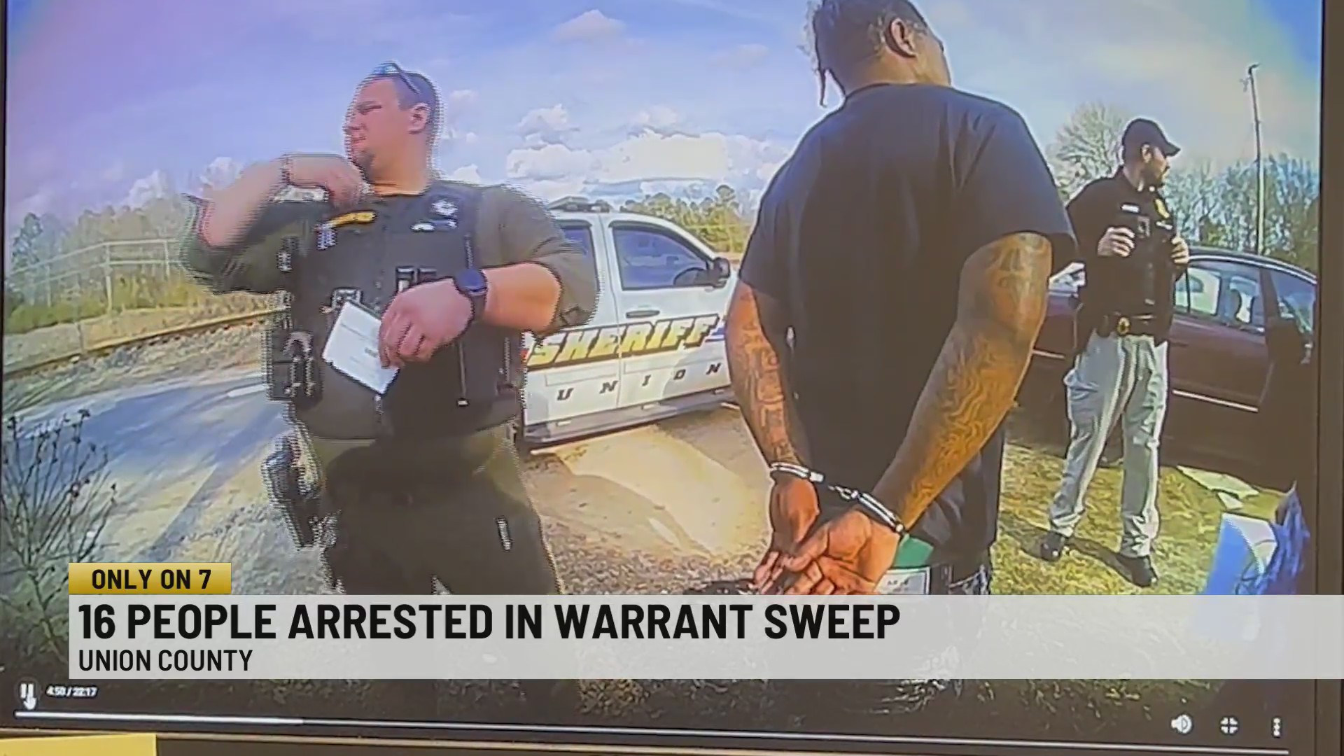 Union Co. deputies round up 16 suspects in one day – WSPA 7NEWS
