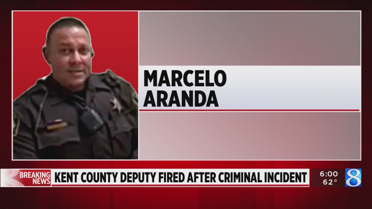 Kent County deputy fired after off-duty ‘criminal incident’ – WOODTV.com