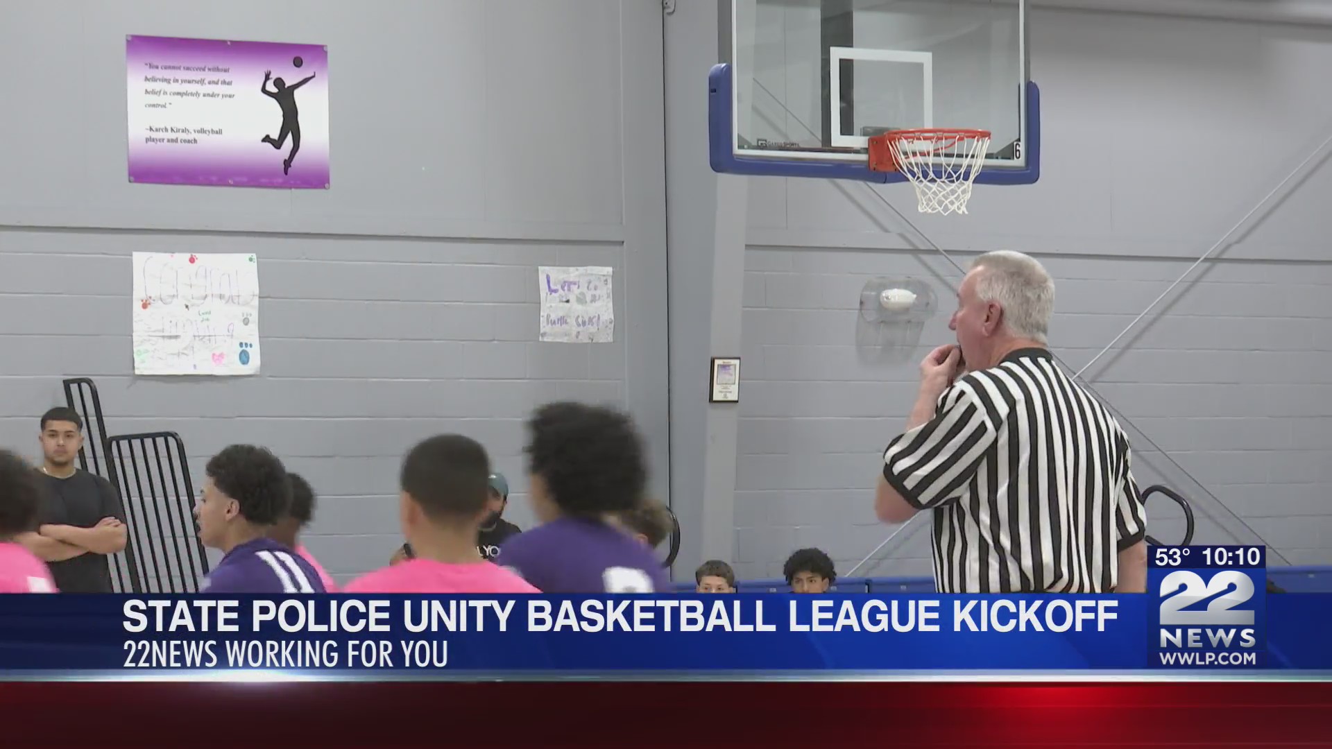 Massachusetts State Police Unity Basketball League kicked-off new ...