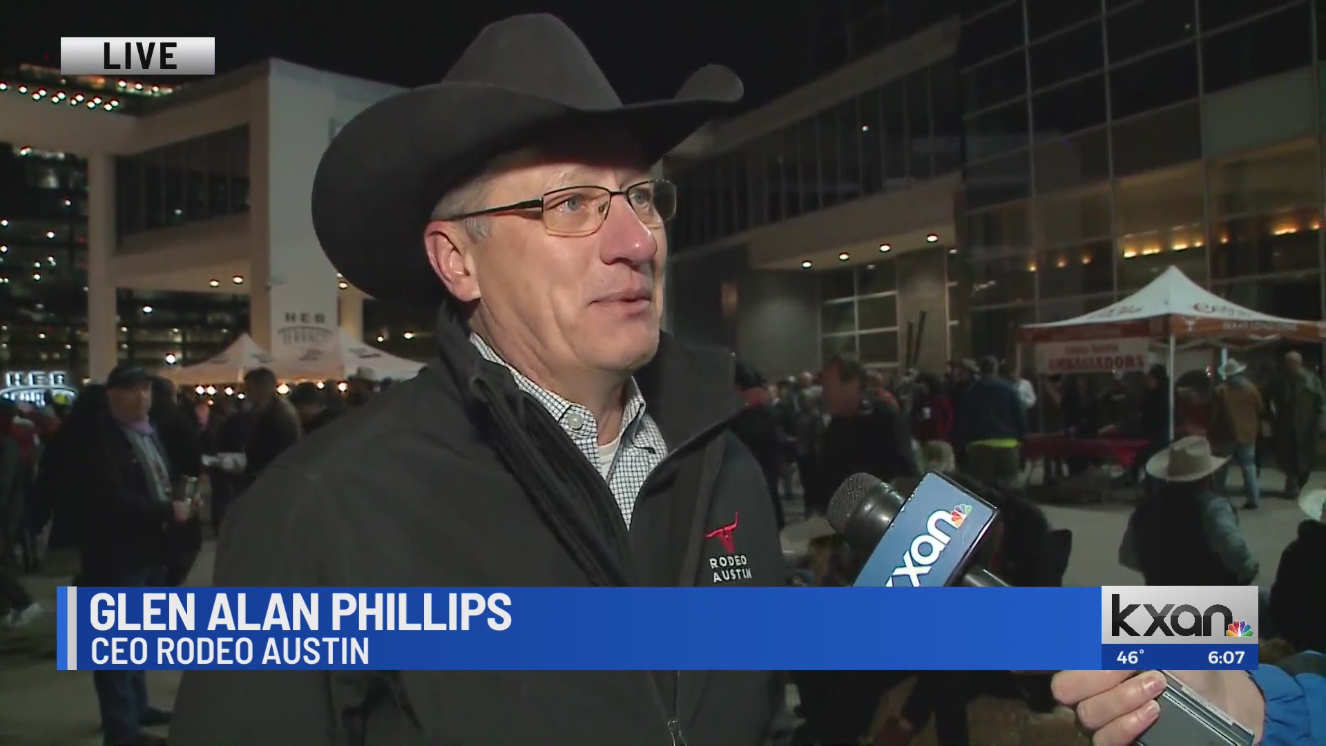 Rodeo Austin CEO Glen Alan Phillips joins KXAN live from the 2023 ...