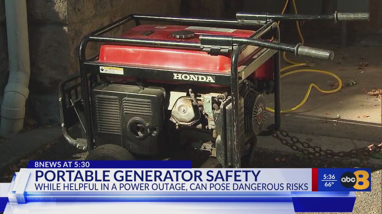 Portable Generator Safety – WRIC ABC 8News