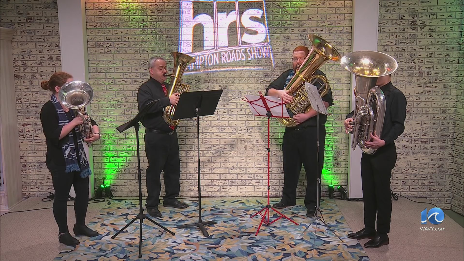 ODU’s Tuba Quartet Performs – WAVY.com