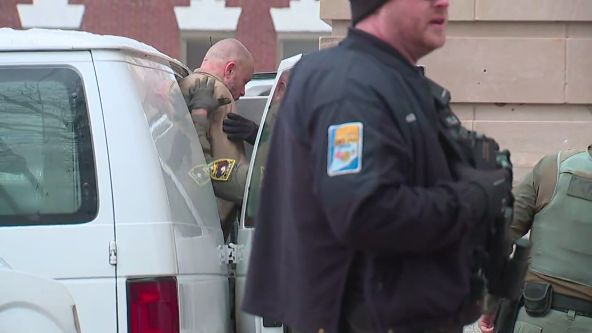 Richard Allen in court for Delphi hearing on January 13, 2023 – Fox 59